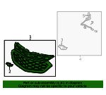 2019-2021 Chevrolet Equinox Black Grille 84450785 | GMPartsDirect.com