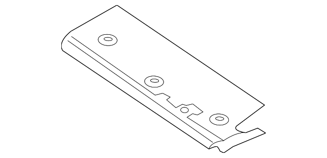 51487424934 - 2019-2023 BMW Floor Pan Heat Shield (51-48-7-424-934 ...