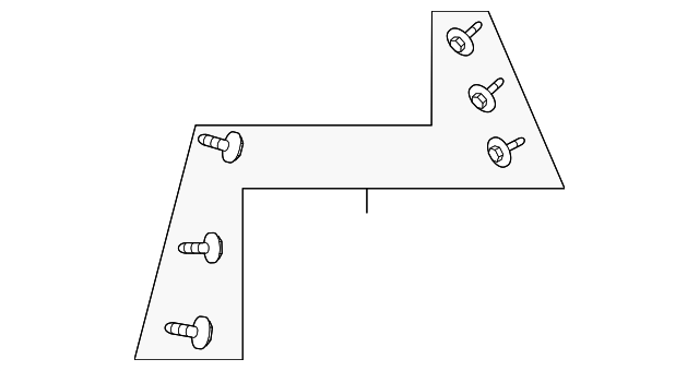 1991-2021 GM Fender Liner Retainer 21030249 | TascaParts.com