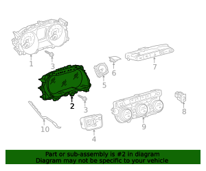 2019-2021 Volkswagen Instrument Cluster 3G0-920-890-E | QuirkParts