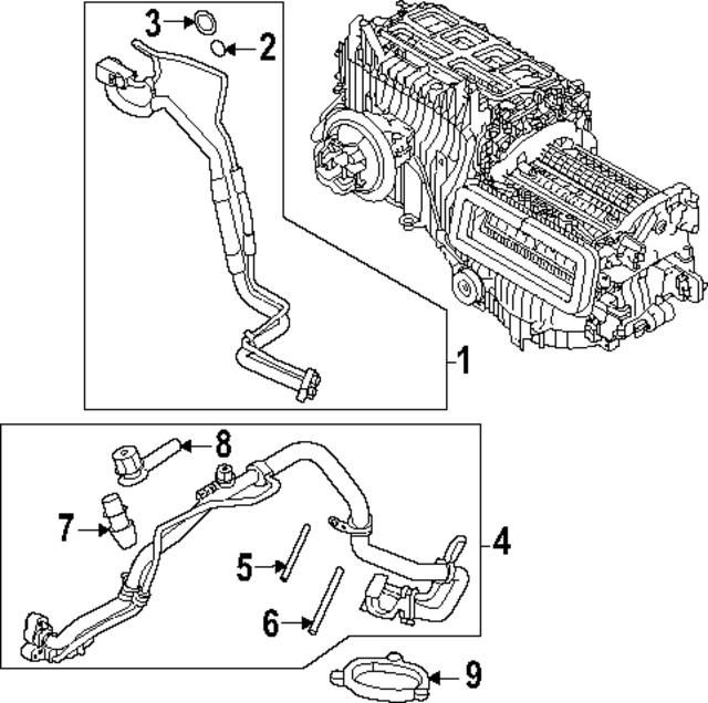 LR131164 - A/C Service Valve Core - 2023 Land Rover Range Rover Sport ...