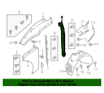 2015-2024 Porsche Macan Rear Insulator 95B-854-777-B-1E0 | Gaudin ...