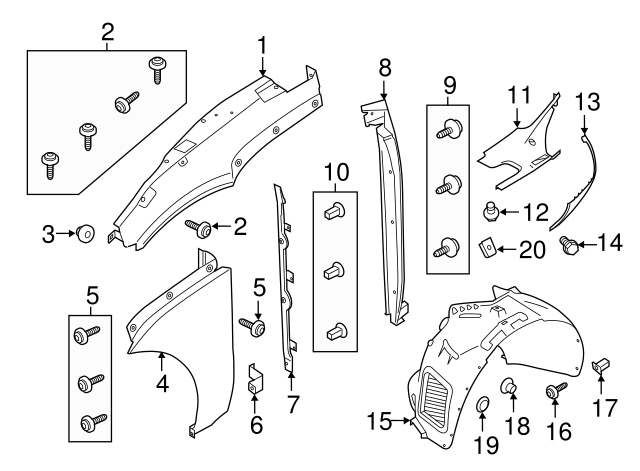2015-2024 Porsche Macan Rear Insulator 95B-854-777-B-1E0 | Gaudin ...