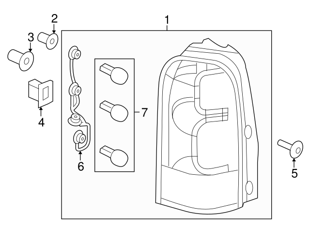 11610705 Retainer - New OEM Part From GM Parts Direct | GM Parts Store