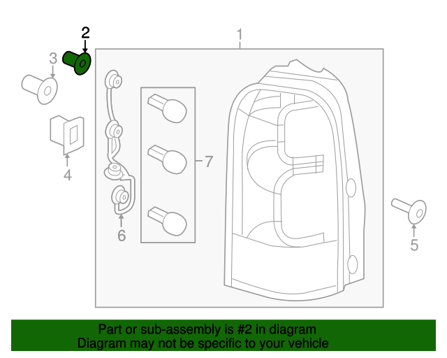 1997-2014 GM M6x1x16 Multi-Purpose Nut 11518684 | TascaParts.com