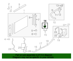 2007-2025 Nissan Cap 21430-8991A | Nissan OEM Parts Online