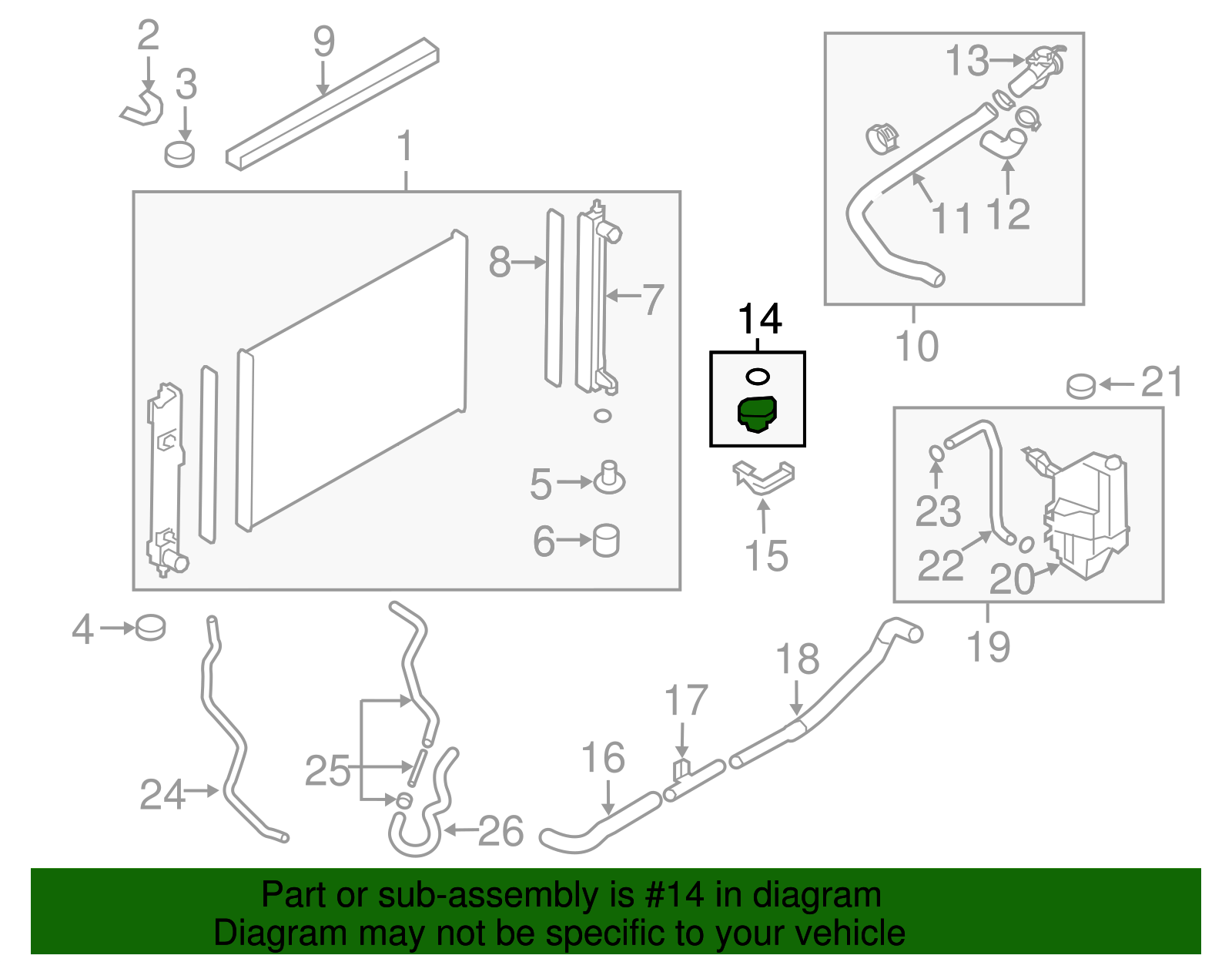 21430-8991A - Cap 2007-2025 Nissan | Nissan Parts & Accessories Online