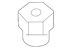 2006-2024 Volkswagen Outer Tie Rod Castle Nut WHT-000-785 | OEM VW ...