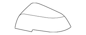 51167461433 - 2018-2023 BMW X2 Mirror Cover (51-16-7-461-433) | BMW of ...