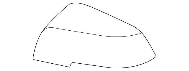 51167461433 - 2018-2023 BMW X2 Mirror Cover (51-16-7-461-433) | BMW of ...