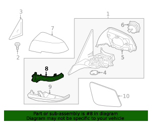 63137461785 - 2018-2024 BMW Signal Lamp (63-13-7-461-785) | BMW of ...