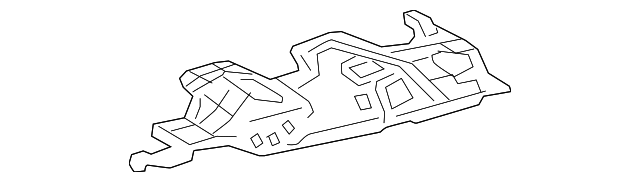 55606-F4011 - Under Cover - 2018-2022 Toyota C-HR | OEM Genuine Toyota ...