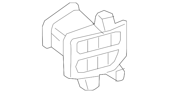 2018-2022 Toyota C-HR Air Vent Grille 55650-F4010 | Toyota Parts Center