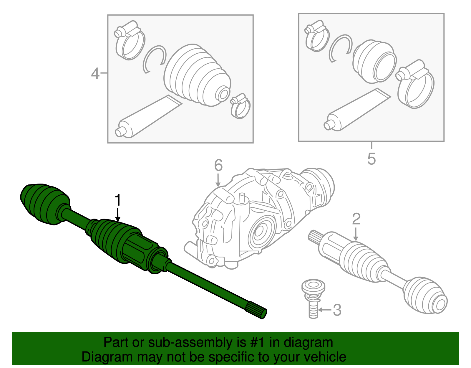 31607618682 - 2011-2019 BMW Cv Axle Assembly (31-60-7-618-682) | BMW of ...