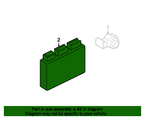 66539291385 - 2013-2015 BMW X1 Control Module (66-53-9-291-385) | BMW ...