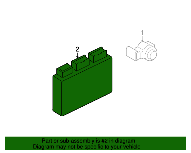 66-53-9-291-385 - Control Module - 2013-2015 BMW X1 | Wholesale BMW