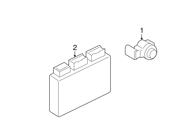 66539291385 - 2013-2015 BMW X1 Control Module (66-53-9-291-385) | BMW ...