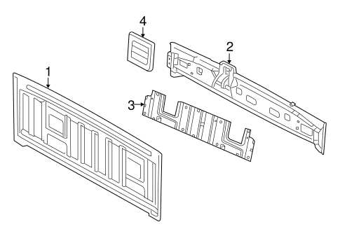 Back Panel for 2014 Ram 3500 | Mopar Parts Canada