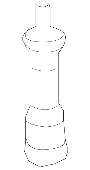 2005-2015 Audi Engine Oil Dipstick Tube 06F-103-663-H | Audi USA Parts