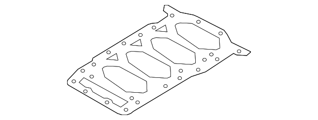 2005-2015 Audi Engine Oil Pan Baffle 06B-103-307-C | Audi USA Parts