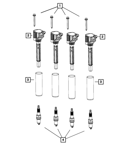 Ignition - Spark Plugs, Cables, Coils, and Glow Plugs for 2019 Fiat ...