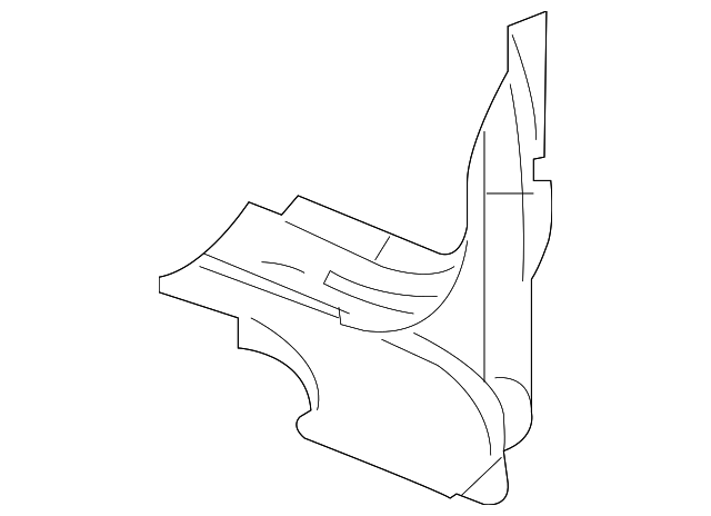 2008-2020 Mopar Inner Sill - Passenger Side (RH) 5109498AB | TascaParts.com