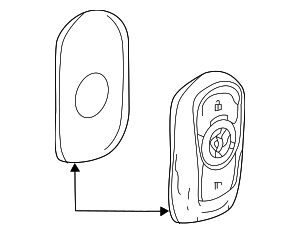 2018-2019 Buick Transmitter (Replaces Part Number 13511629) 13532391 GM ...