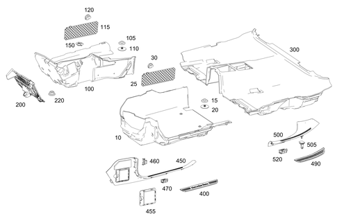 Front Panel Pillar Panelling, Lining on Floor and Footrest for 2021 ...