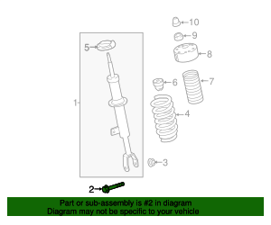 2016-2020 Cadillac CT6 Multi-Purpose Bolt 11547108 GM | GMPartsDirect.com