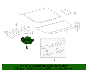 64779-42030 - Spare Retainer - 2019-2023 Toyota | OEM Genuine Toyota Parts