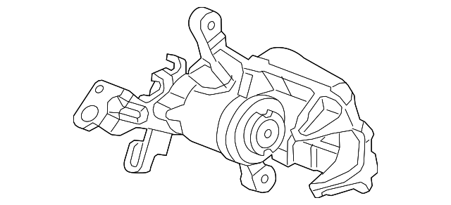 2011-2016 GM Rear Passenger Side Disc Brake Caliper Assembly 13300862 ...