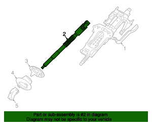 32-30-6-864-555 - Intermediate Shaft - 2014-2021 BMW | Buy BMW Parts Now