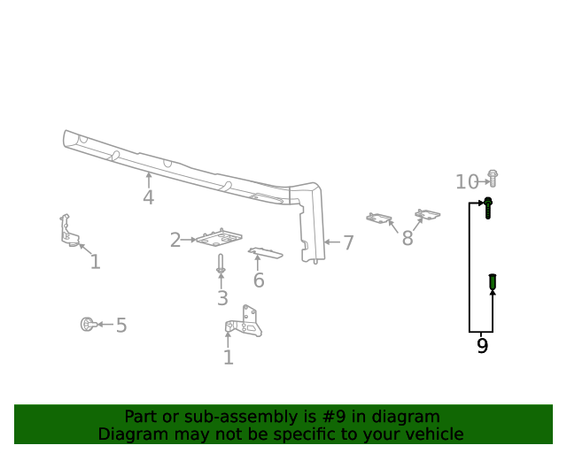 2021 Ford Bronco Pin M2DZ-78205G60-A | Online Ford Parts Catalog