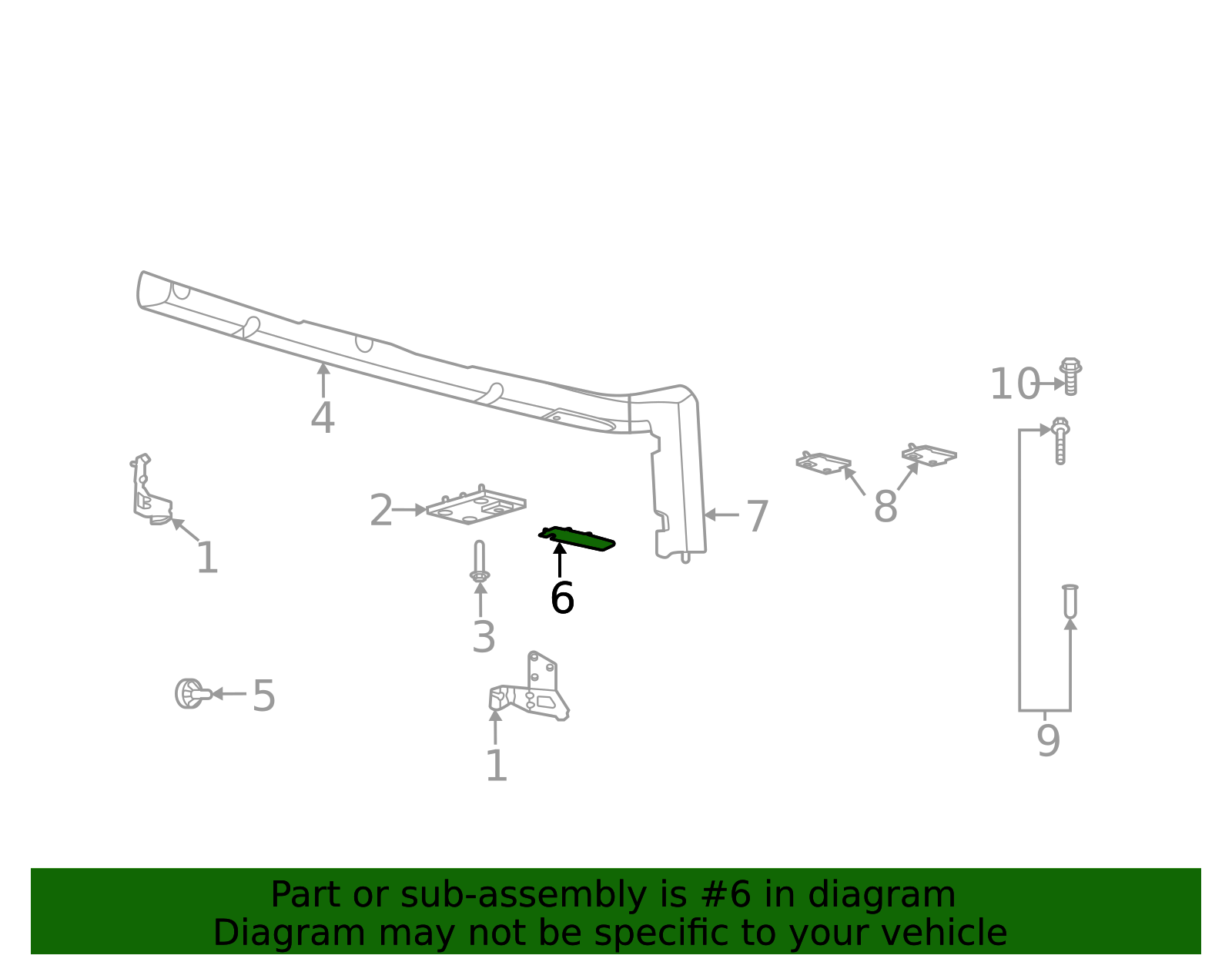 M2DZ-78205G51-AA - Upper Cover Cover 2021 Ford Bronco | Big 3 Auto Parts