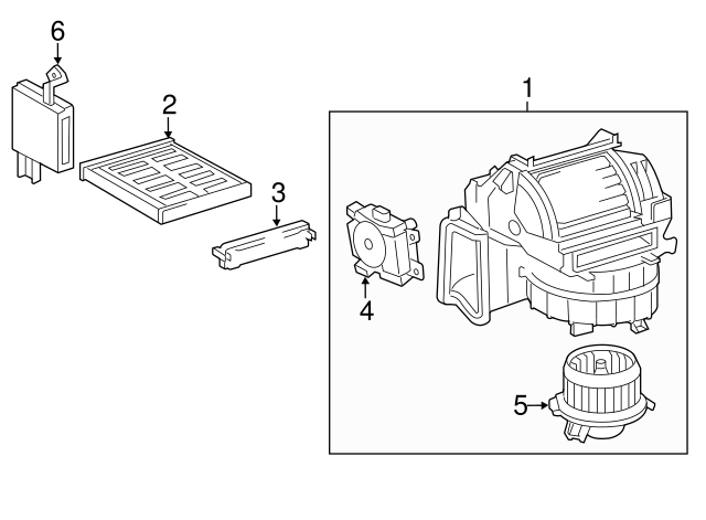87130-33220 - Blower Assembly - 2013 Lexus | DiscMonster