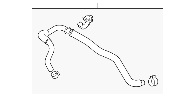 2016-2020 Toyota Vacuum Hose 44773-WB001 | Toyota Parts Center