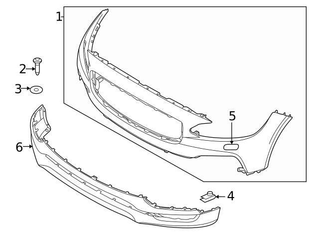 40007070 - Lower Cover - 2021-2023 Volvo | Volvo OEM Parts Direct
