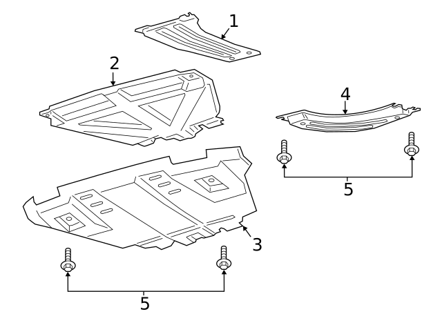 2019-2023 Ford Ranger Skid Plate KB3Z-5D032-B | Varsity Ford