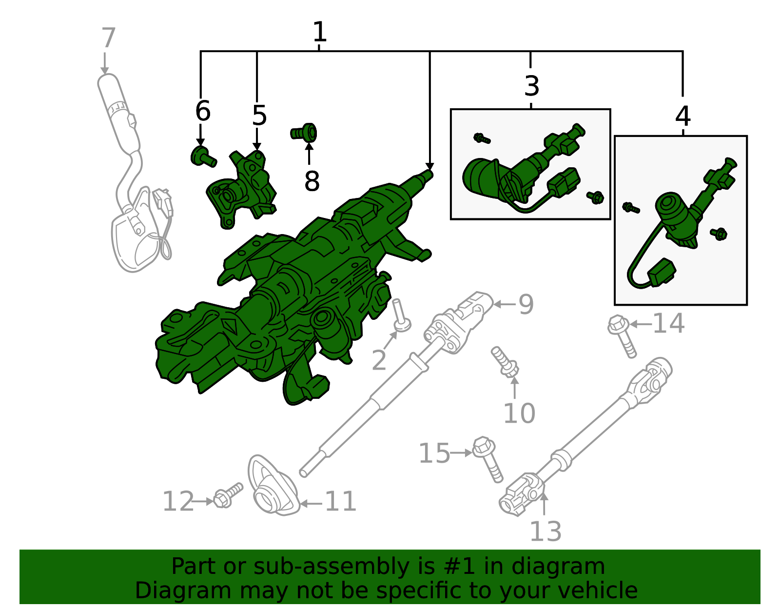 2020-2022 Ford F-350 Super Duty Steering Column LC3Z-3C529-F | OEM ...