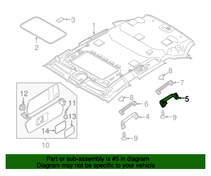 2011-2018 Porsche Cayenne Assist Strap 958-555-644-01-7N0 | Gaudin ...