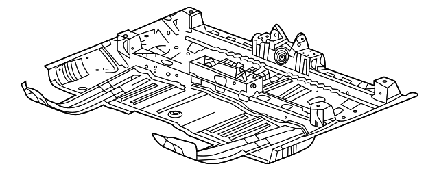 2018-2023 Chevrolet Equinox Front Floor Panel 84379208 | GMPartsDirect.com