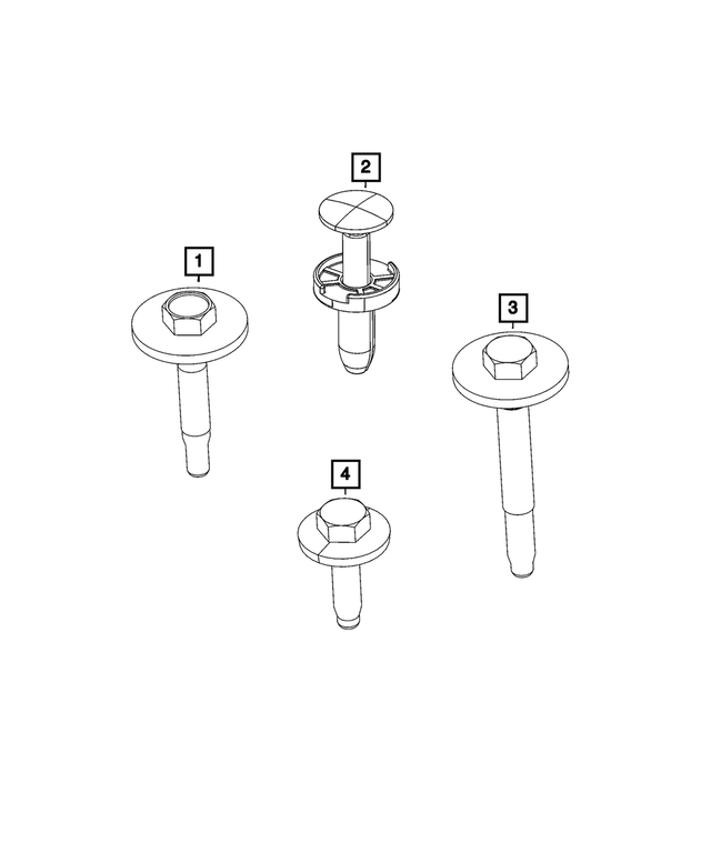 2022-2025 Ram 1500 Hex Head Locking Screw 06513671AA | Mopar.com ...
