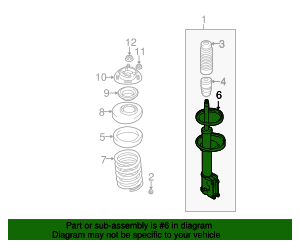 1996-2008 Hyundai Spring Pad 54633-29000 | Hyundai Wholesale Direct