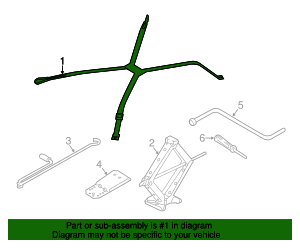 Genuine BMW 71-10-6-877-573 | Hold Down Strap | FREE Shipping on Most ...