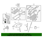 2007-2025 Mopar Crankshaft Seal 2142125000 | Mopar Parts Canada