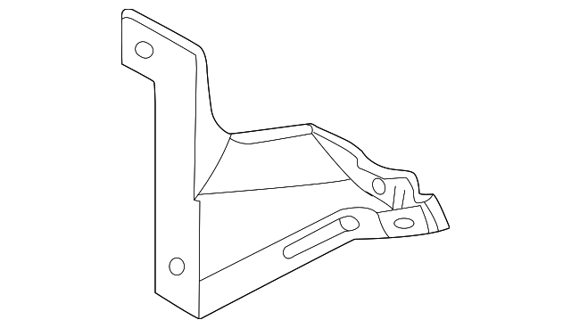 230-546-10-43 - Receiver Bracket 2003-2005 Mercedes-Benz | Mercedes ...