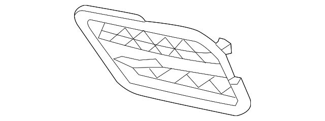 207-880-11-24 - Outer Grille 2012-2013 Mercedes-Benz | Mercedes-Benz ...