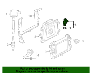 37510-59B-J01 - Engine Camshaft Position Sensor 2016-2024 Honda | Group ...