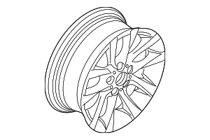 Genuine BMW 36-11-6-775-634 | Wheel, Alloy | FREE Shipping on Most ...