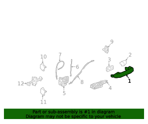 13585374 GM Primed Rear Outside Door Handle Kit | GM Parts Store